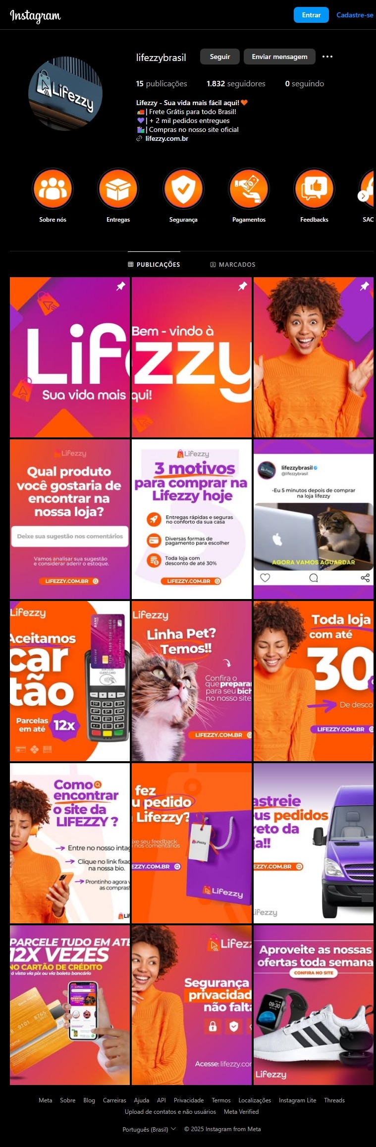 INSTA UP – Agência Tempest